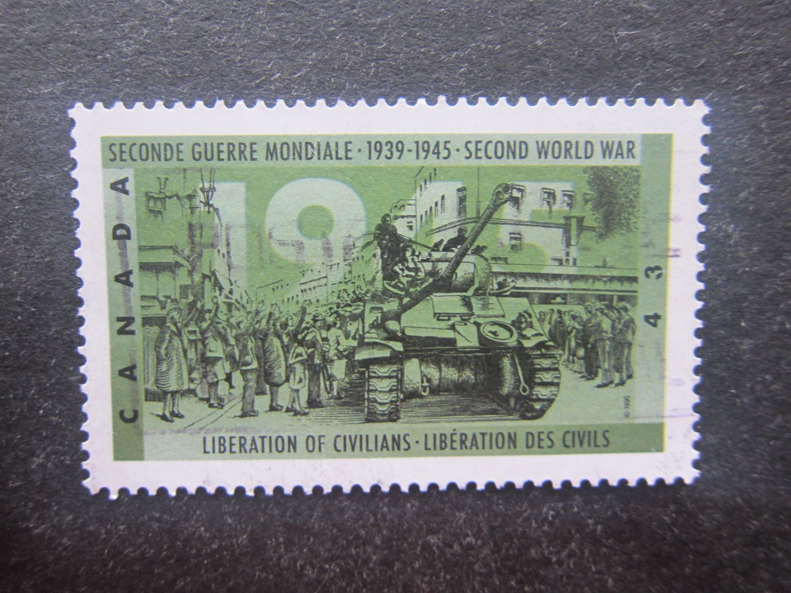Canada #1543 Second World War 1945 Nice stamps {ca774} | Canada ...