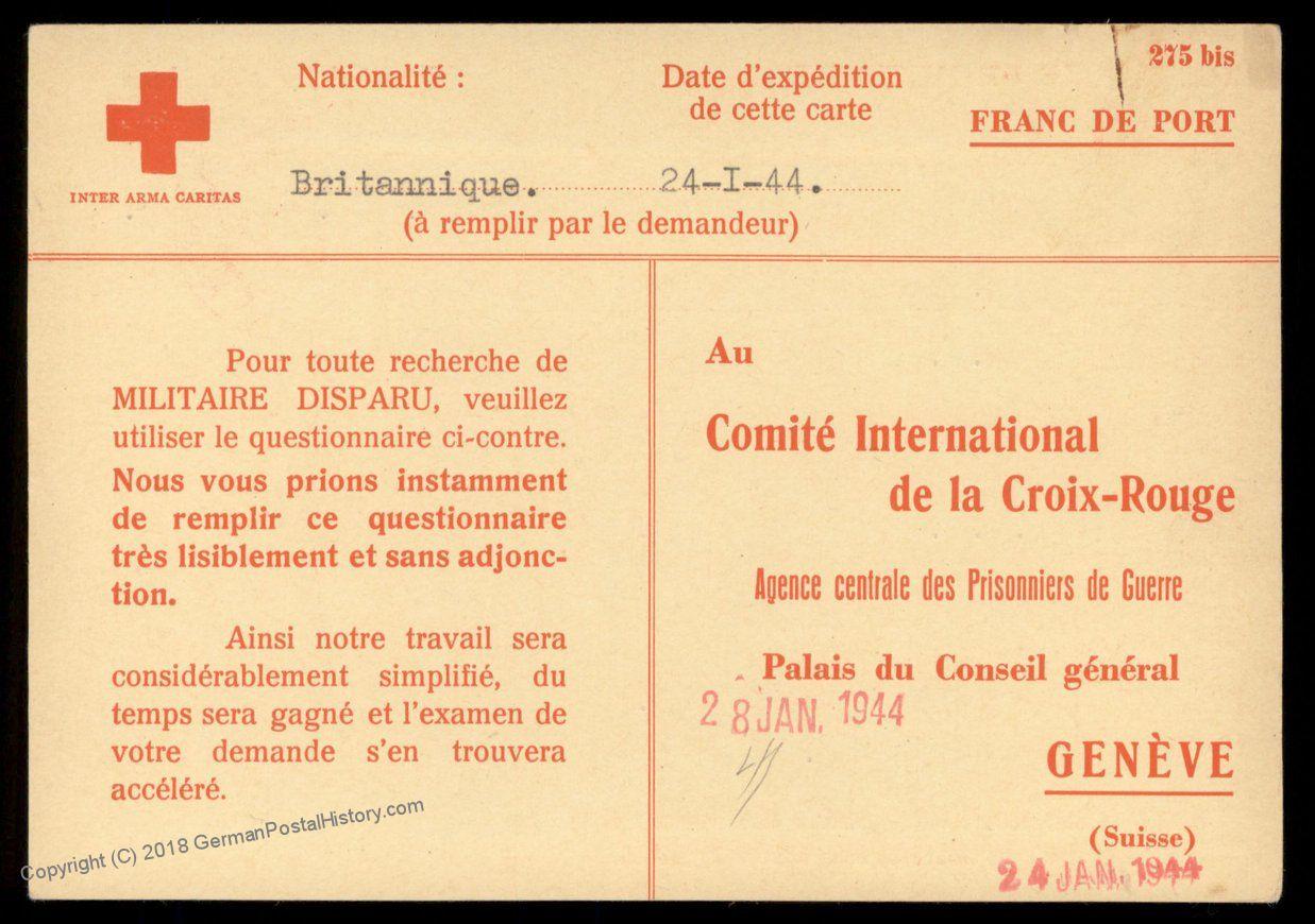 UK 1944 Vietnam TAY Camp Malaya Japanese POW Red Cross Cover Catholic ...