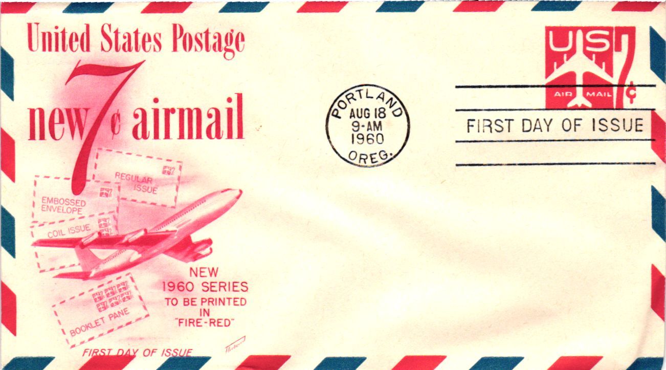 #UC34 Jet Airlplane Stamped Envelope -Fleetwood cachet | United States ...