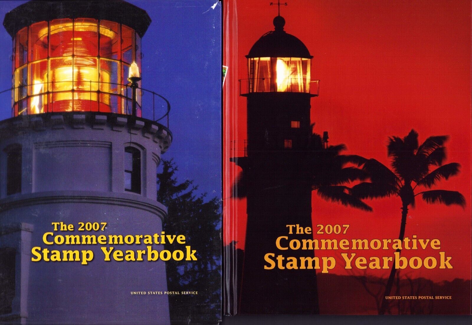 2007 US Stamp Yearbook & Pack of Stamps As Sold By USPS Complete With ...