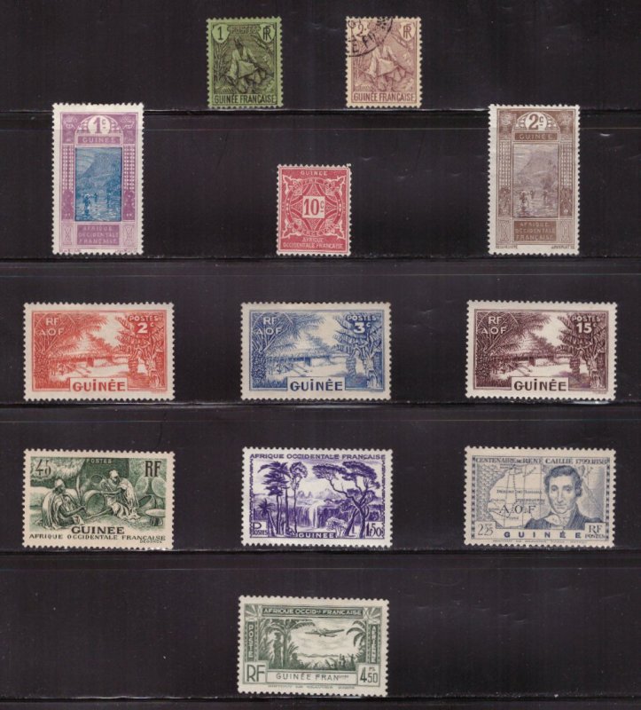 A3545 FRENCH GUINEA Collection Mint/Used | Europe - France & Colonies ...