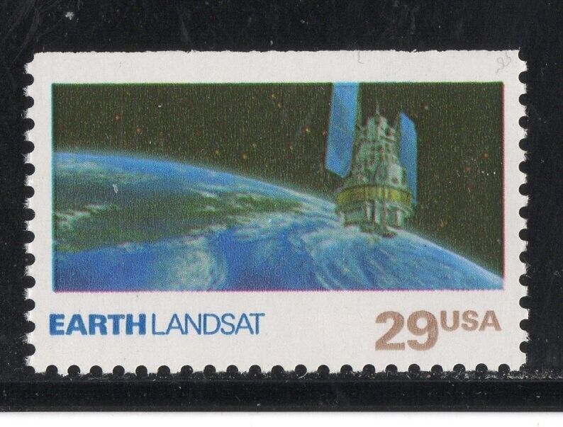 2570 * EARTH ~ LANDSAT * U.S. Postage Stamps BOOKLET SINGLE MNH ...