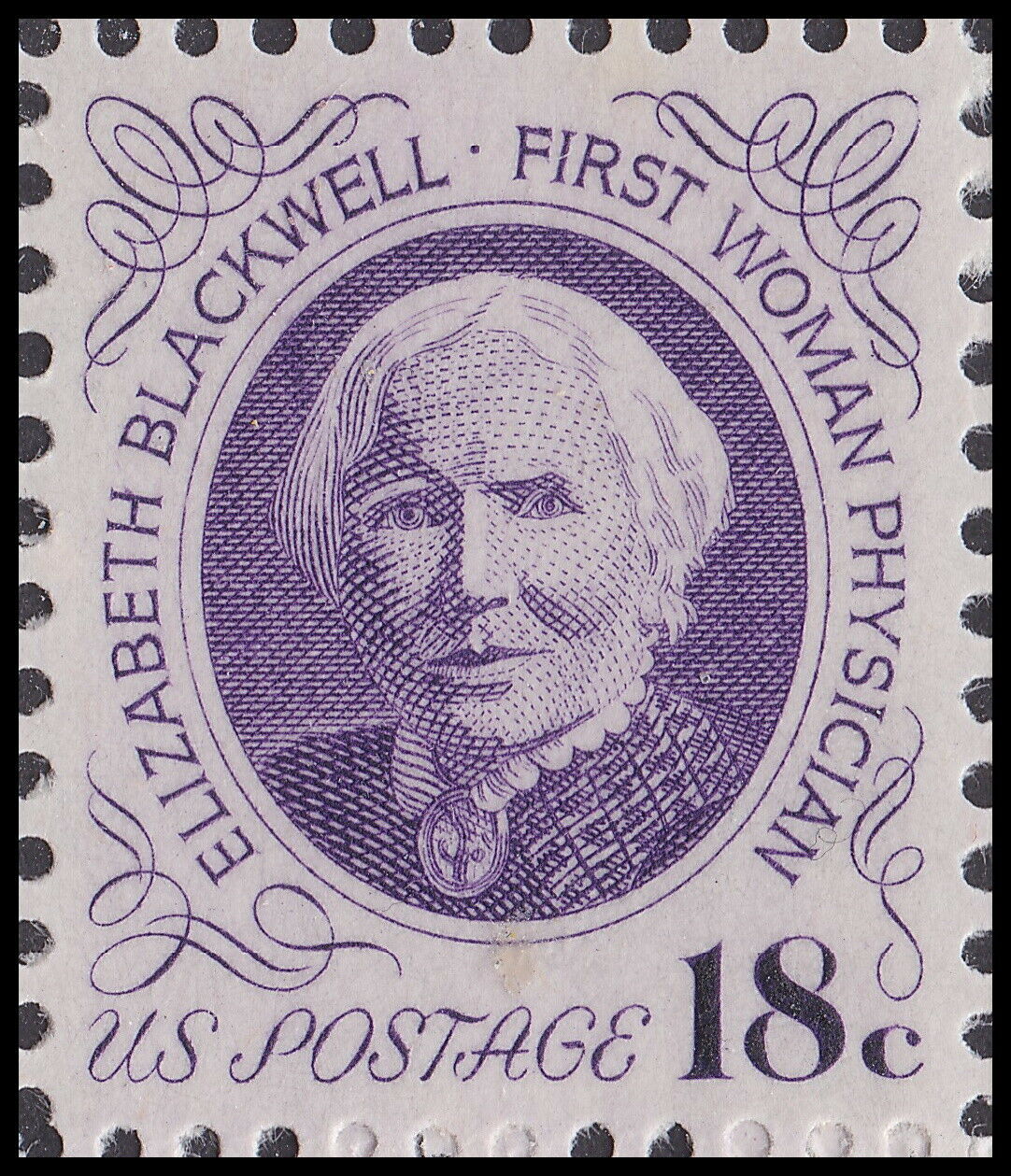 US 1399 Elizabeth Blackwell 18c single MNH 1974 | United States ...