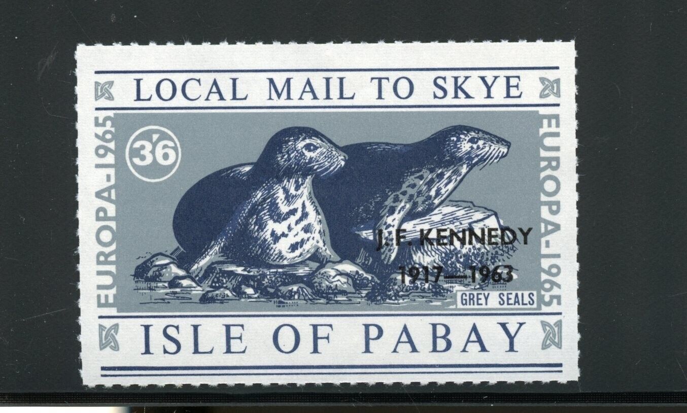 Great Britain Local Isle of Pabay Europa 1965 S/S Ovprinted J.F ...