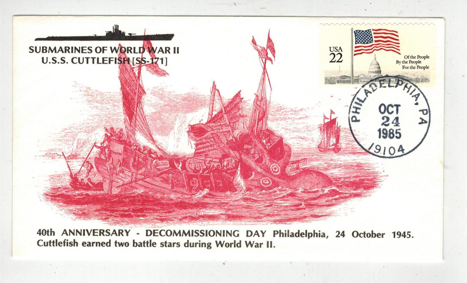 WW2 KMC Patriotic Submarines of World WAR 2 USS Cuttlefish Ss-171 ...