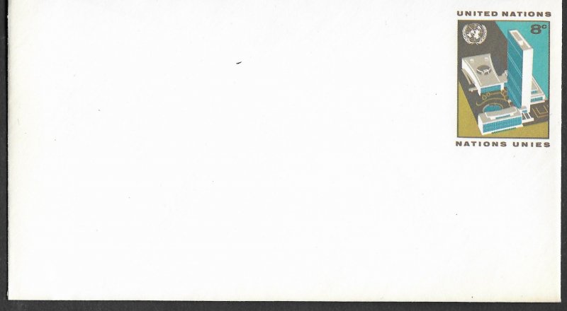 UN-NY # U5 8c Small Envelope 1973 - Mint (1) | Worldwide - United ...
