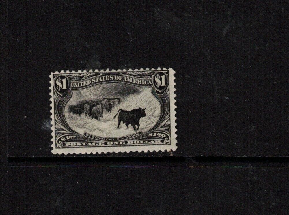 USA #292 Mint Fine Full Original Gum Light Hinge Remnant Beautiful ...