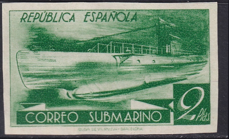 Spain 1938 Sc 605B Galvez 3277 imperf colour essay MH* | Europe - Spain ...