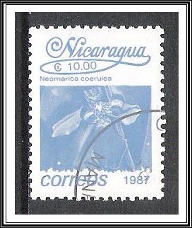 Nicaragua #1599 Local Flowers CTOH | Central & South America ...