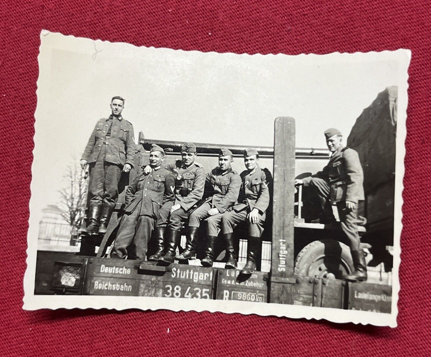 WW2 WWII Original German Military wartime Photo Deutsche Reichsbahn ...