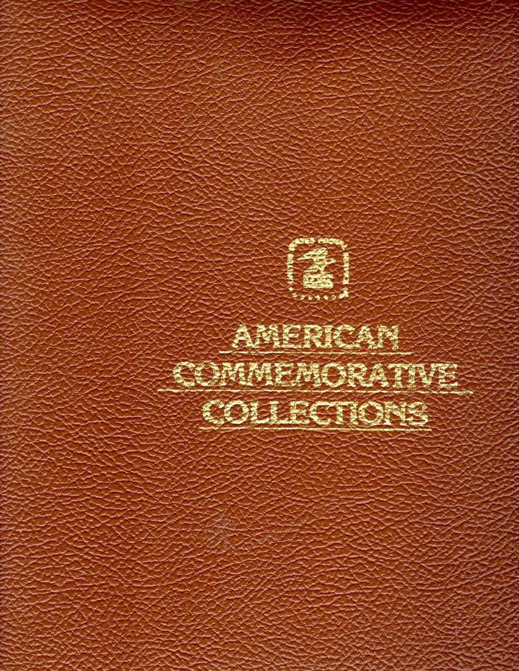 Tan USPS Leather-Like "American Commemorative Collections" Album Binder ...