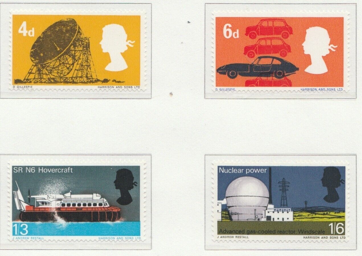 GREAT BRITAIN 1966 British Technology MNH** Set A28P46F30337 | Great ...