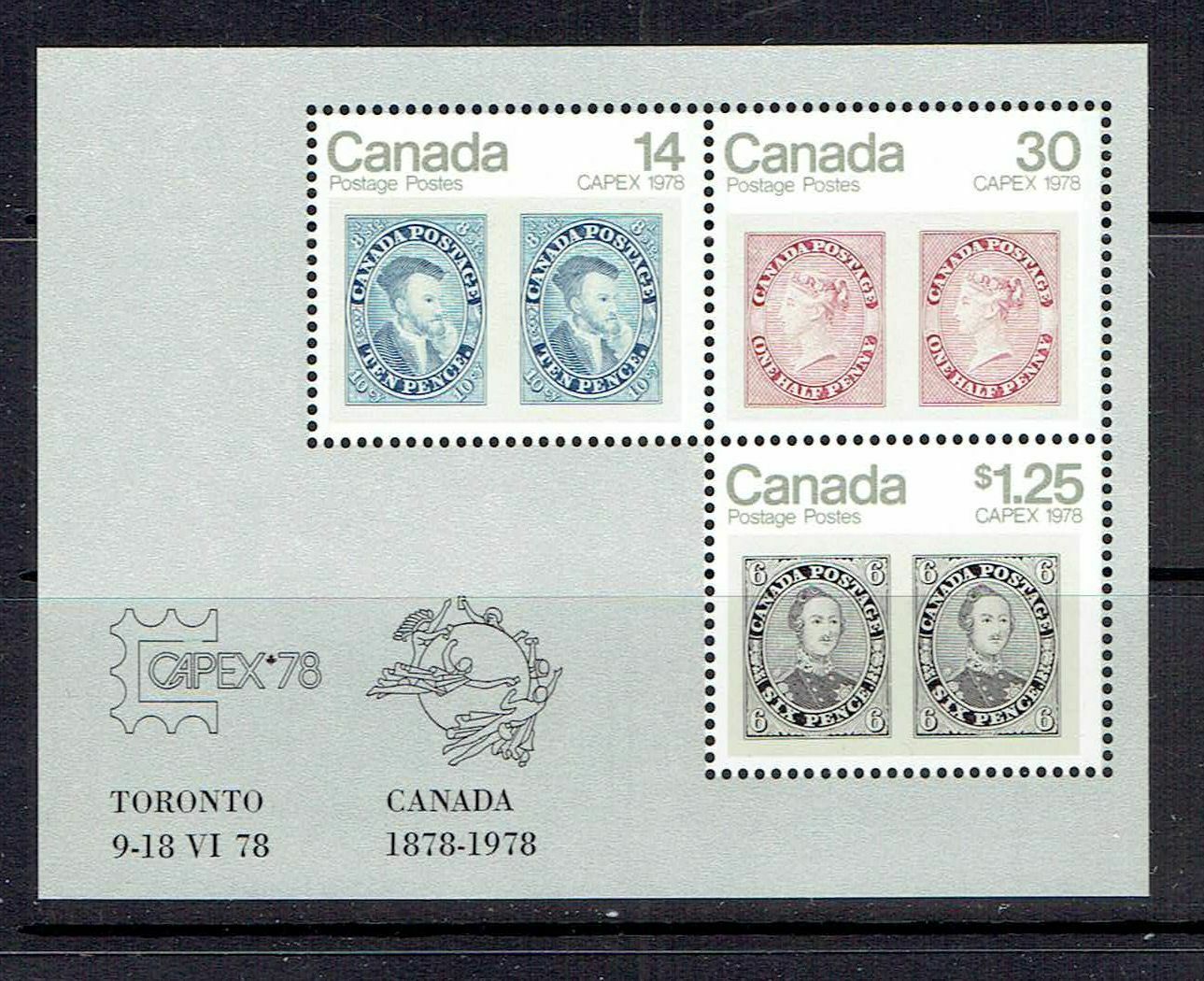 Canada - 1978 Capex '78 Souvenir Sheet - Scott 756a - MNH | Canada ...