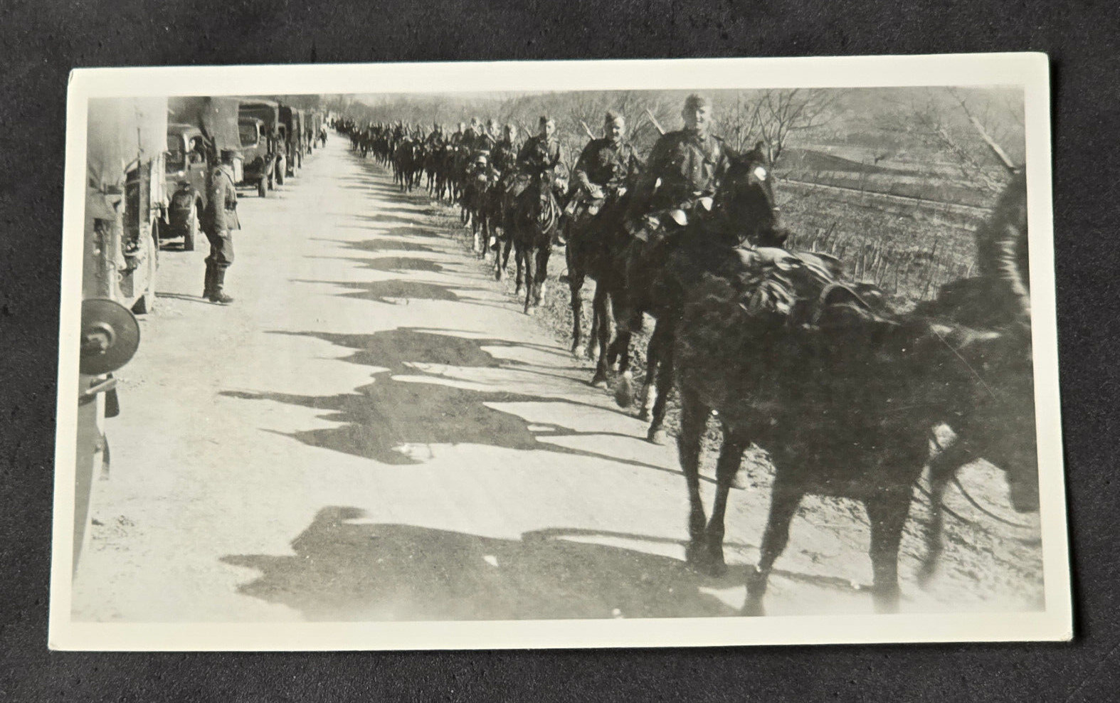 EPIC! SOLDIERS SHADOW MARCH! BULGARIA WW2 WWII German Military wartime ...