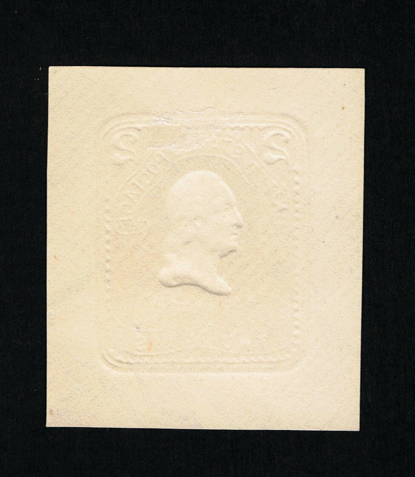 Genuine Scott #U385 Mint 1903 Carmine Hartford Large CUT Square #17409 ...
