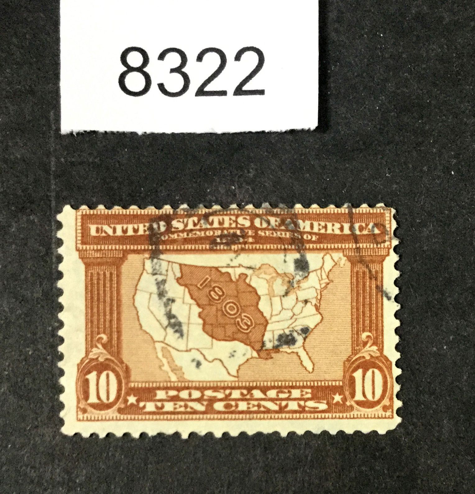 US Stamps #327 Used LOT #8322 | United States, General Issue Stamp ...