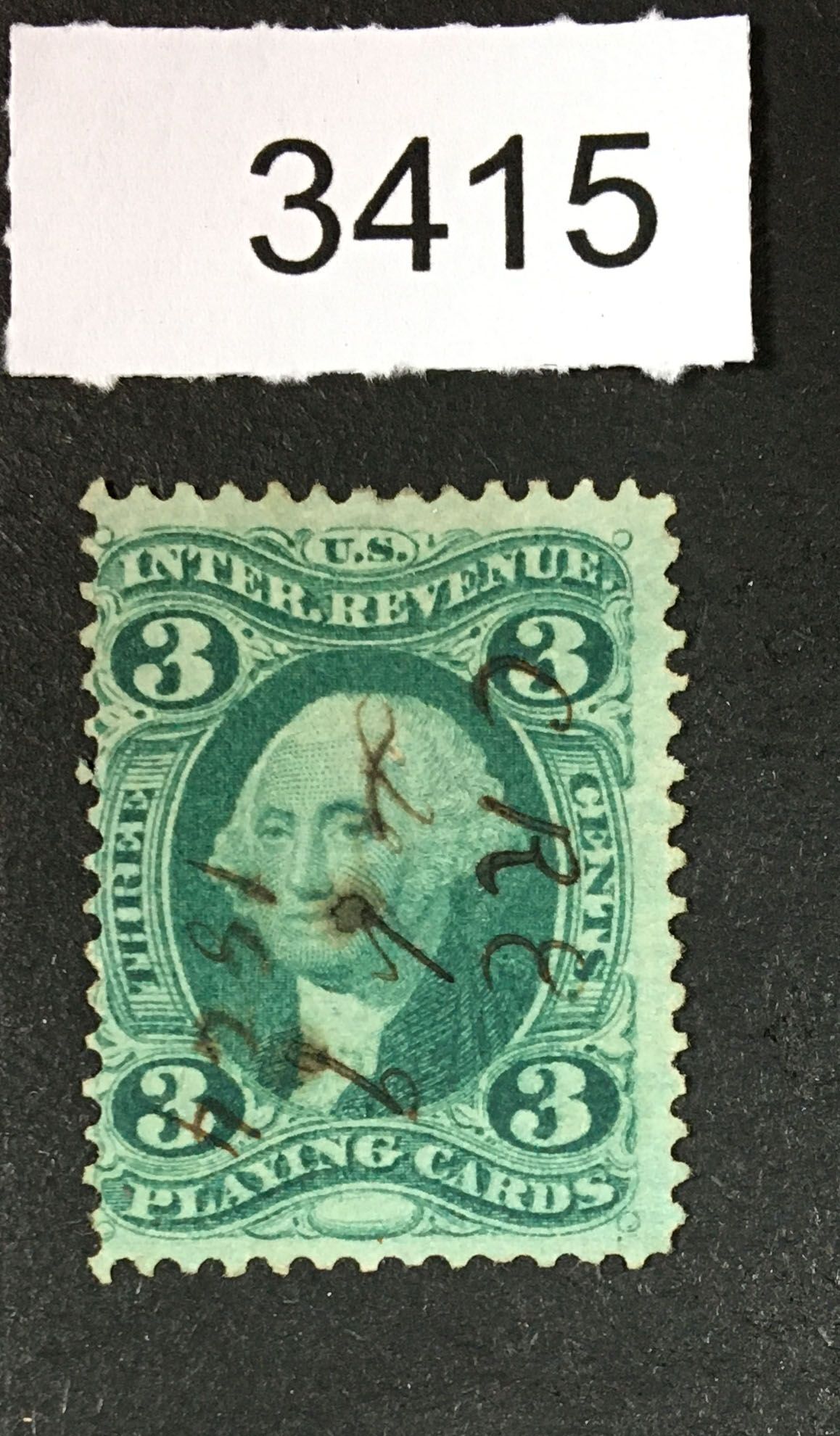 US Stamps # R17C Used $200 LOT #H 3415 | United States, Revenues Stamp ...