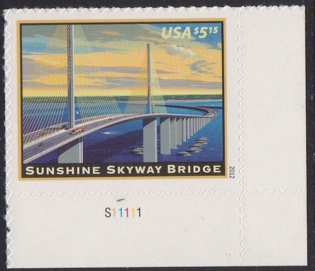 4649 Sunshine Skyway Bridge MNH | United States, General Issue Stamp ...