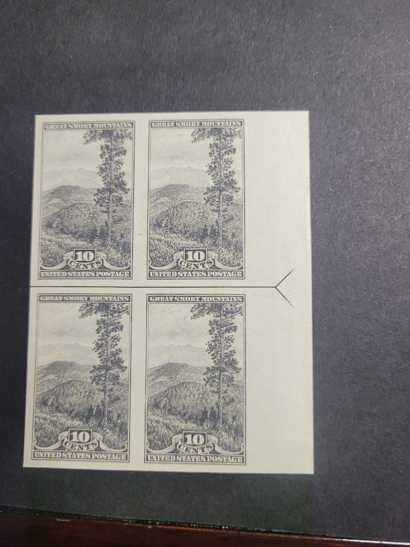 US SC# 765 Arrow & Guideline block of 4 | United States, General Issue ...