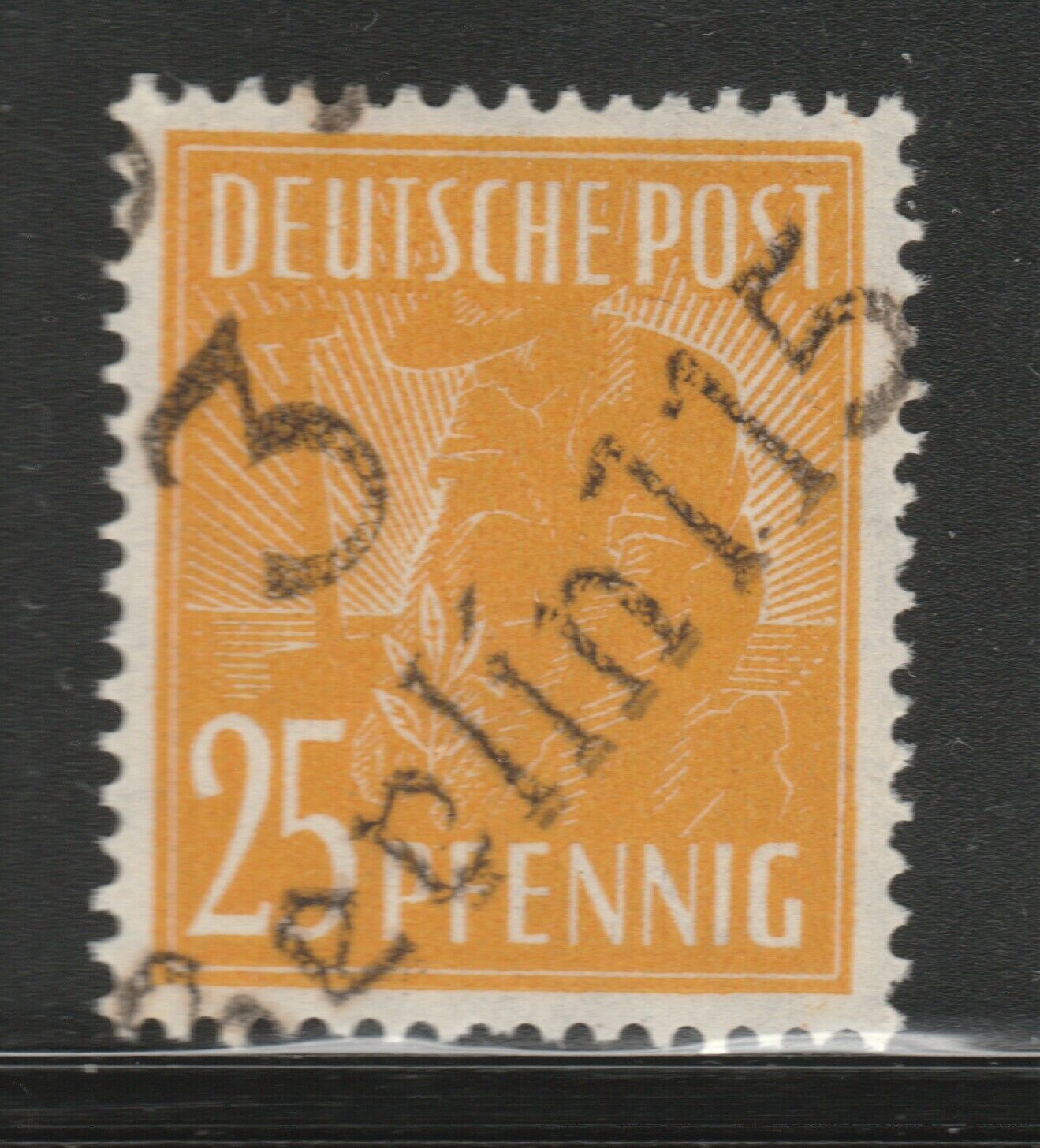 Germany Local Stamp Overprinted BERLIN 25pf MNH** A27P10F22381 ...