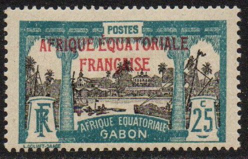Gabon Sc #94 Mint Hinged | Africa - Gabon, General Issue Stamp / HipStamp