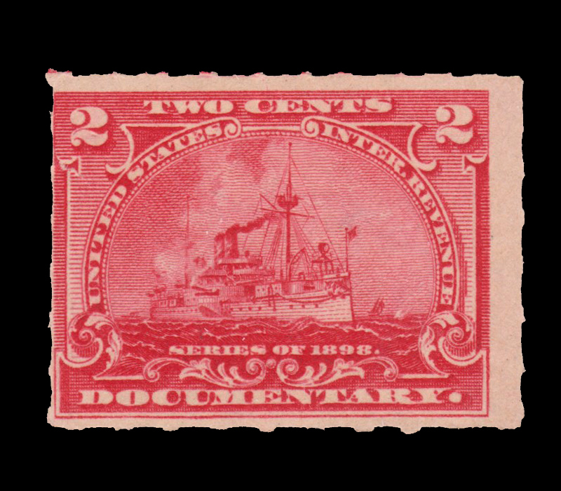 United States Revenue Stamp 1898. Scott # R164. Unused. # 7 | United ...