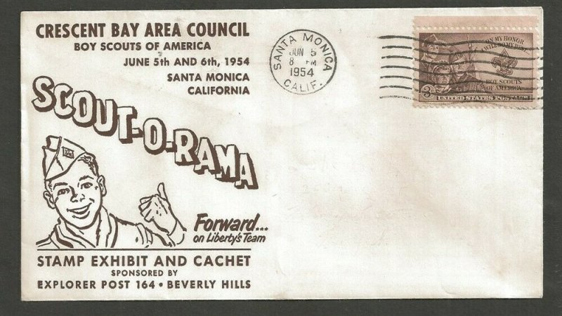 1954 US Boy Scout Crescent Bay Scout-o-Rama Santa Monica | United ...