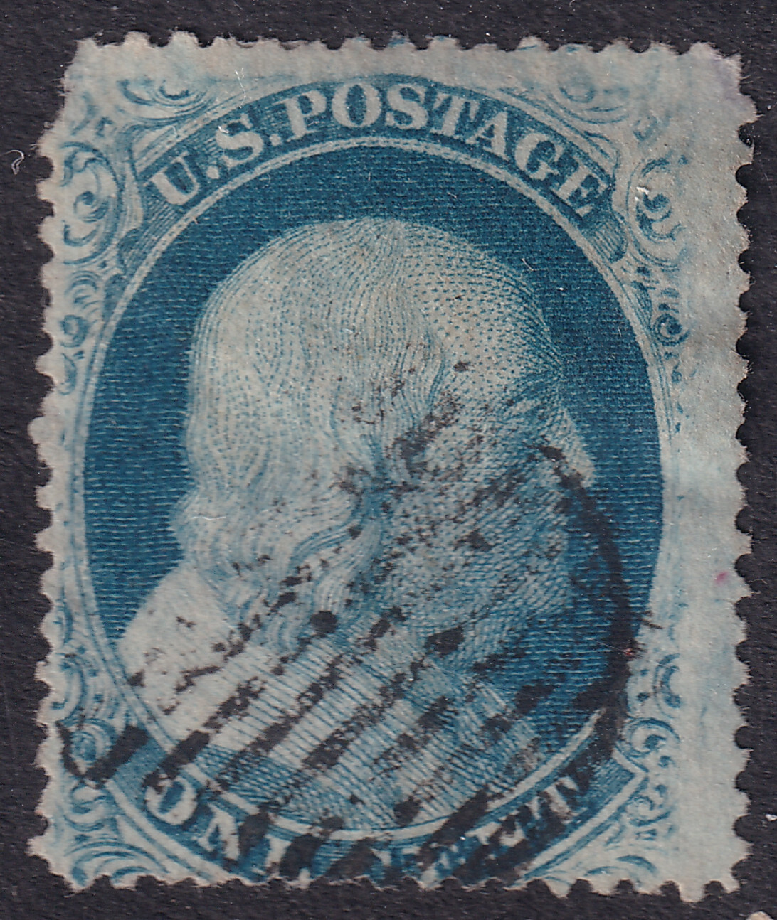 #24 Used, Fine, Round corner (CV $37.5 - ID33540) - Joseph Luft ...