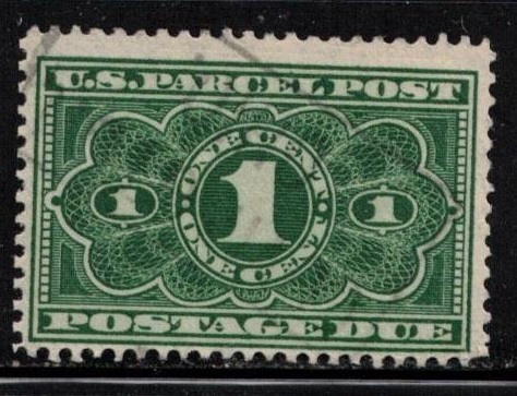 UNITED STATES Scott # JQ1 Used - Parcel Post Postage Due | United ...