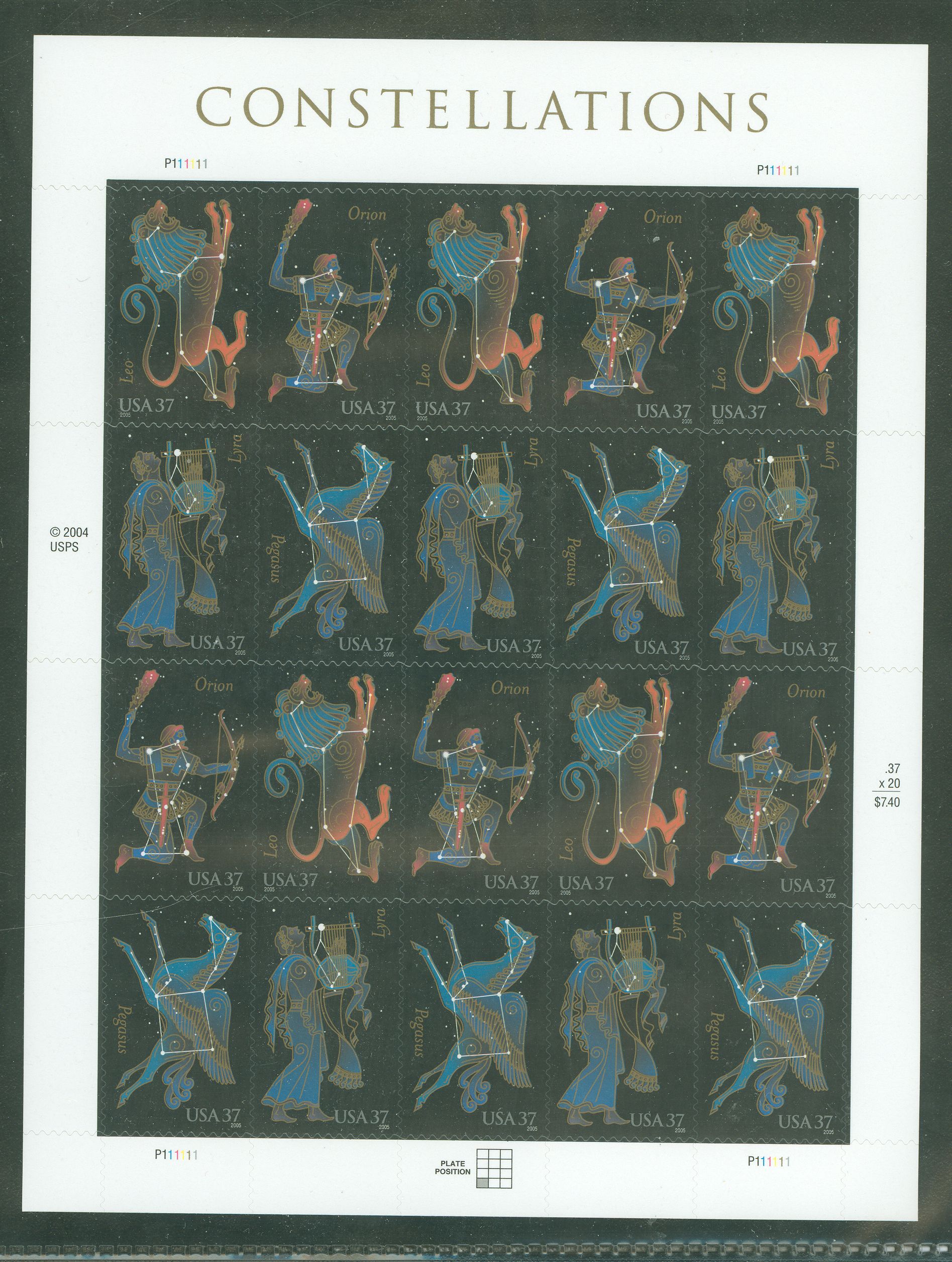 United States #3945-3948 Multiple (Space) | United States, General ...