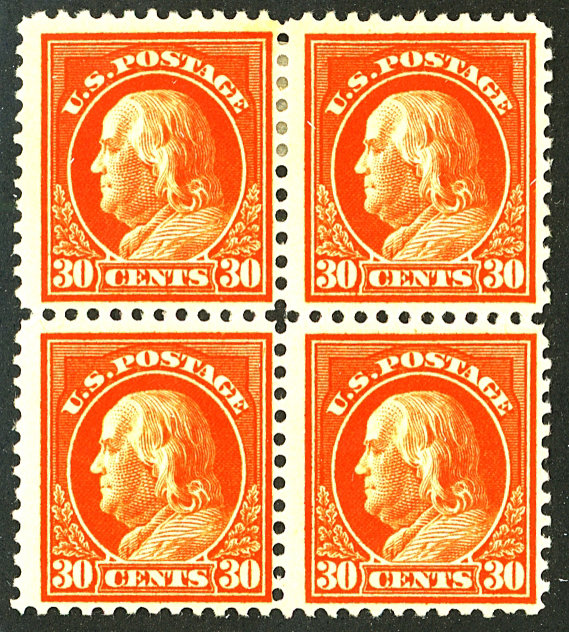 U.S. #516 Mint Block of 7 OG HR | United States, General Issue Stamp ...