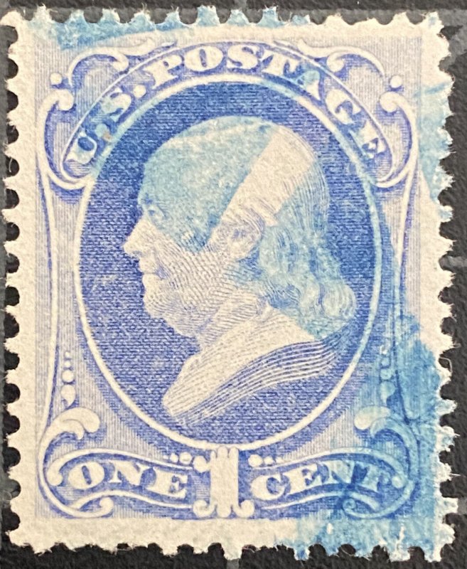 US Stamps- SC# 156 - Used - Blue Cancel - SCV = $5.75 | United States ...