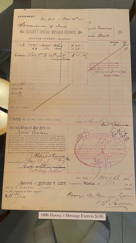 Lot of 375 Hussey's Post Clocked Face Time Posted Label Stamps & More ...