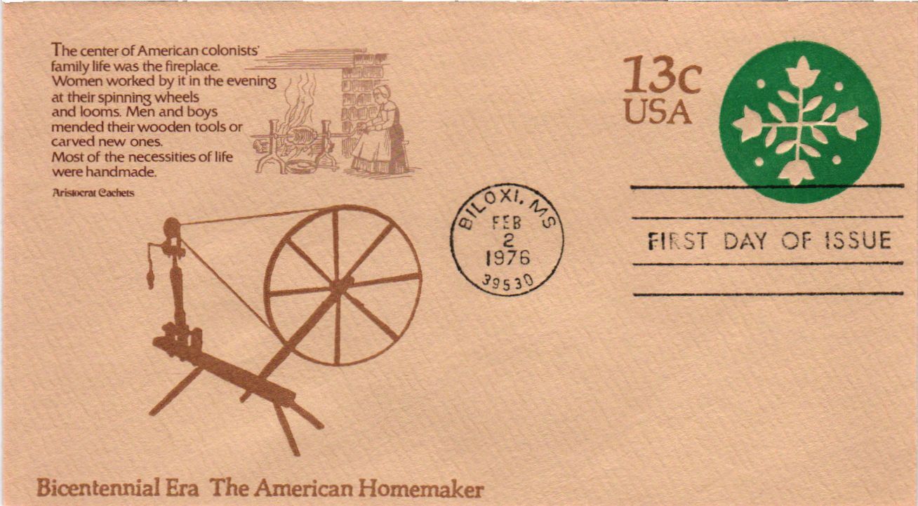 #U572 American Homemaker Stamped Envelope – Aristocrat Cachet | United ...