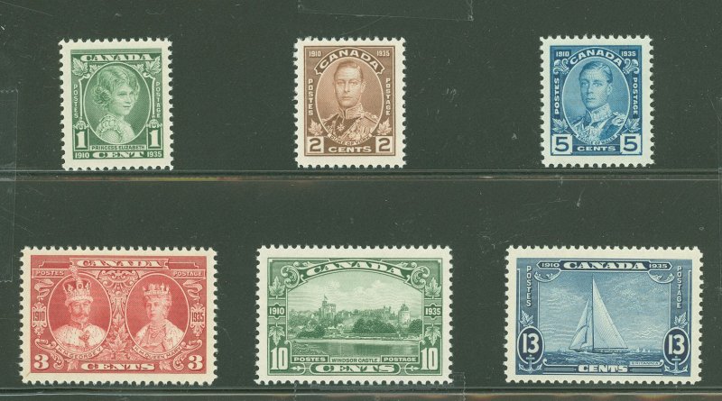 Canada #211-216 Single (Complete Set) | Canada, General Issue Stamp ...