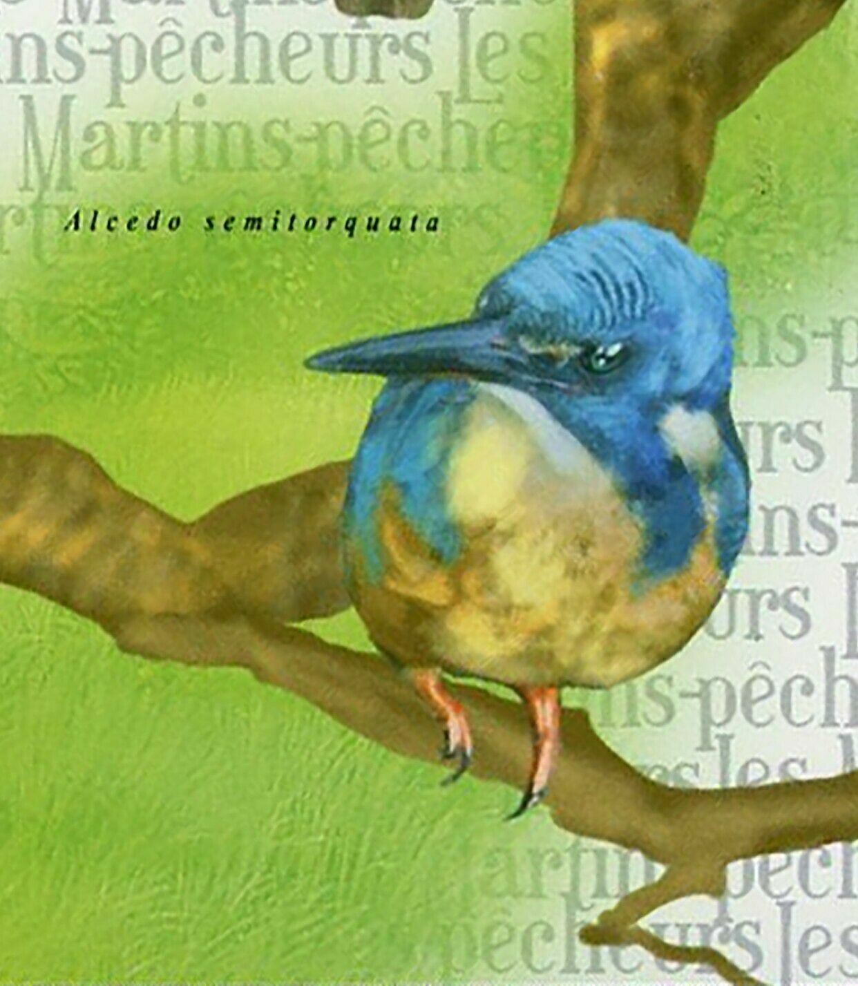 Kingfishers Stamp Ceyx Erithaca Megaceryle Maxima Alcedo Hercules S/S ...