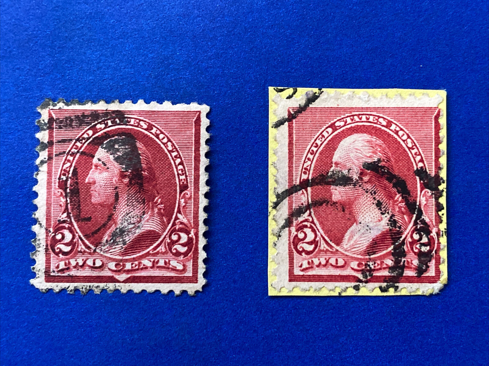 US Stamps - SC# 220A & 220B - Used - Catalog Value $47.50 | United ...