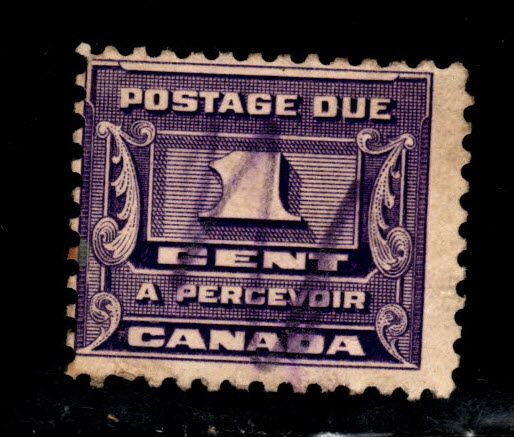 CANADA Scott J11 Used postage due stamp | Canada, Postage Due Stamp ...