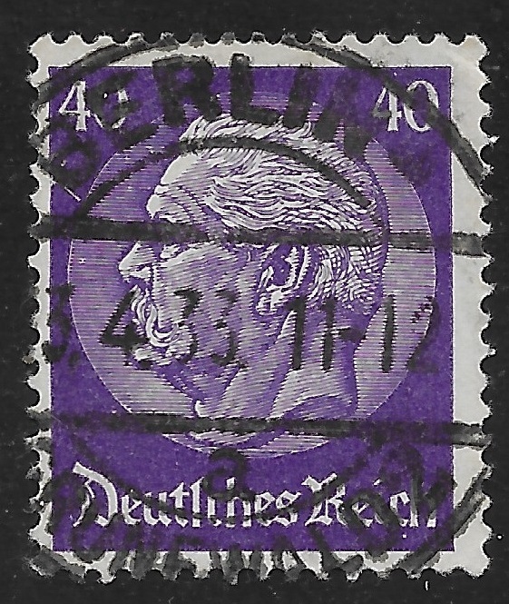 Germany #396 40pf Pres von Hindenberg | Europe - Germany & Colonies ...