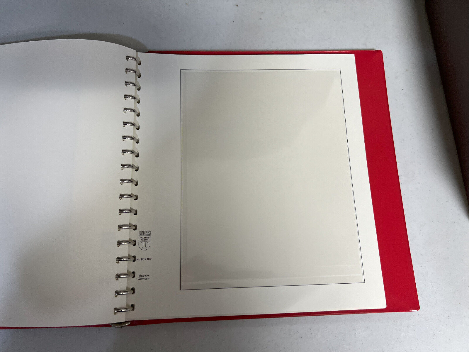 Lindner Hingless Stamp Album, Binder and 15 Blank Pages | Publications ...
