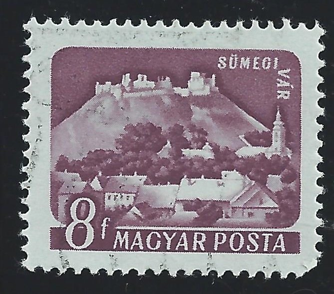 Hungary #1282a 8f Sumeg Castle | Europe - Hungary, General Issue Stamp ...
