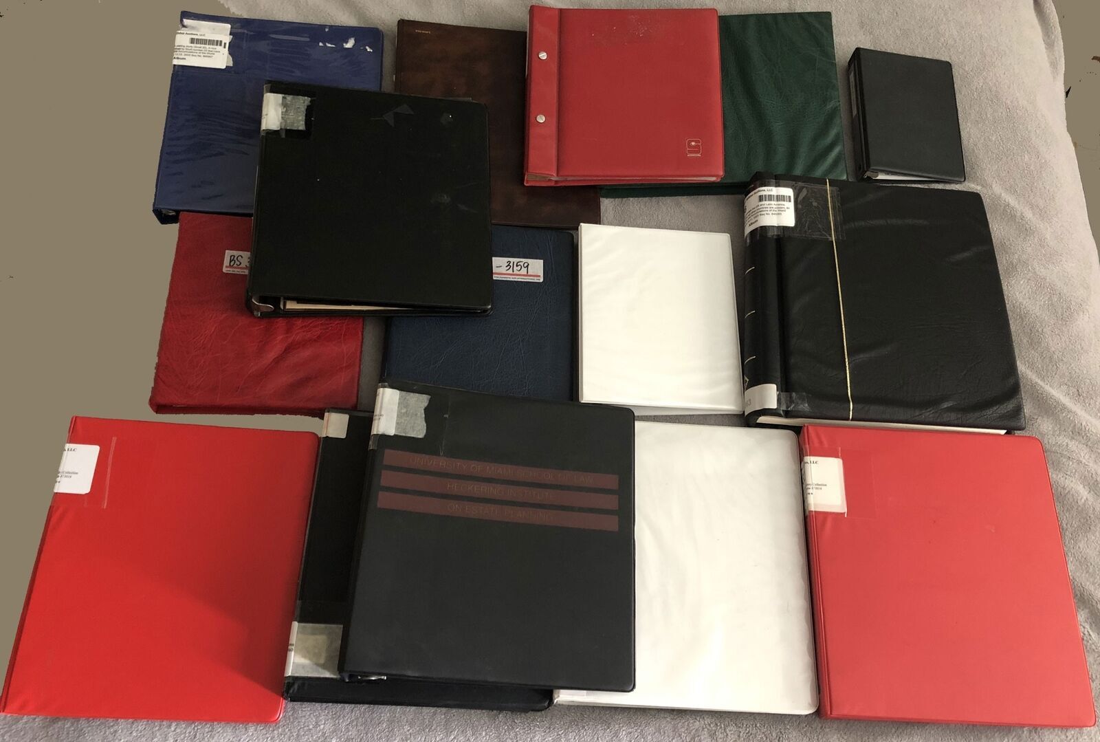 LOT/15 Stamp Albums for Covers, Includes 150 or so 2 Shelf Pages! Ready ...