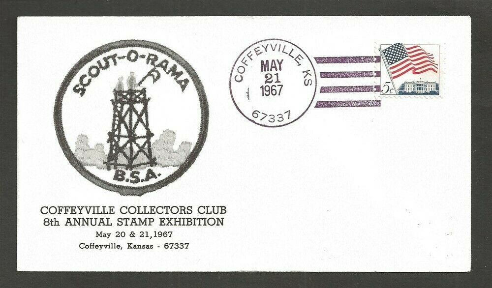1967 Boy Scout Coffeyville KS Scout-o-Rama | United States, Stamp ...