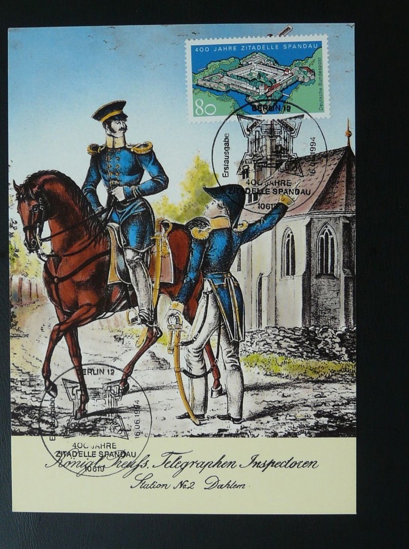 postal history postman horse telepgraph maximum card Germany ref 083-06 ...
