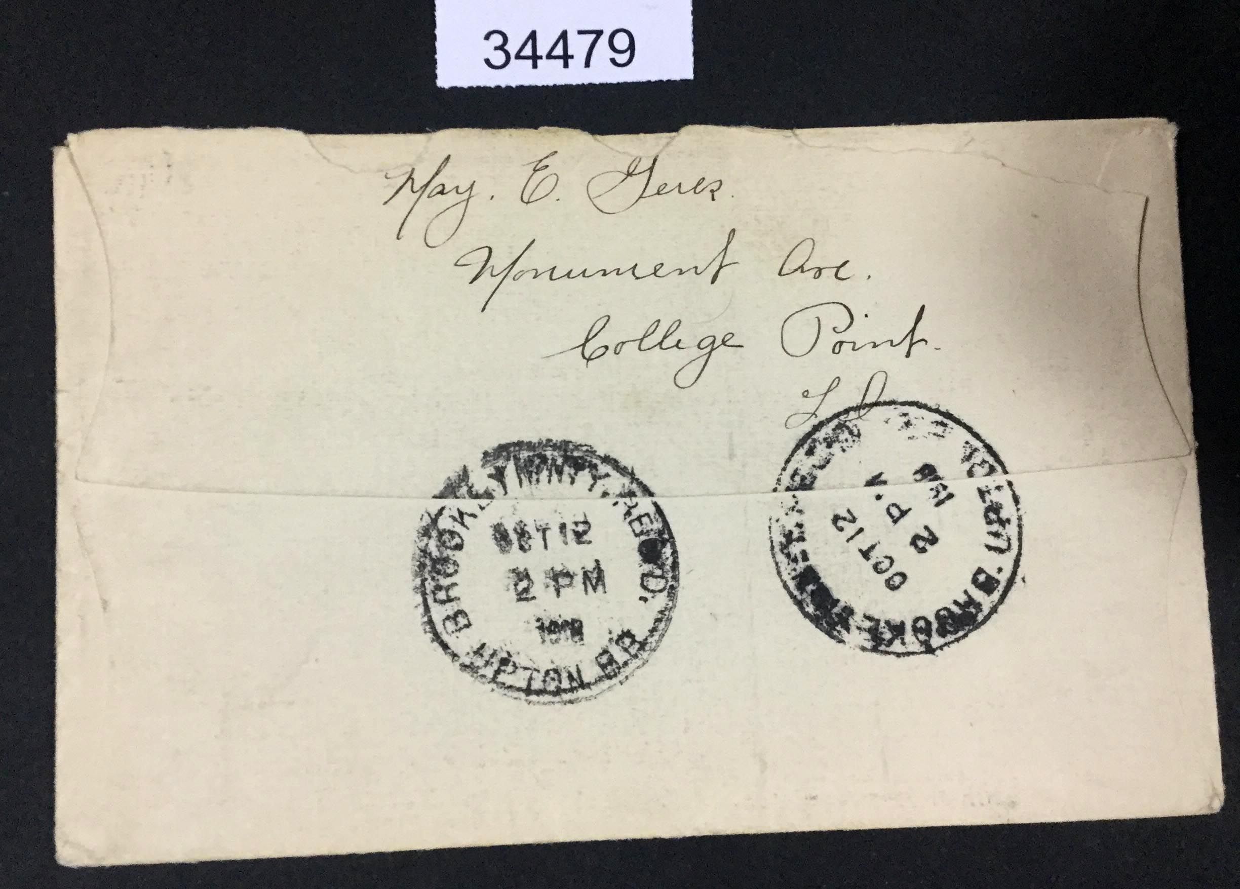 US Stamps #529,E11 on Post Cover Used LOT #34479 | United States ...