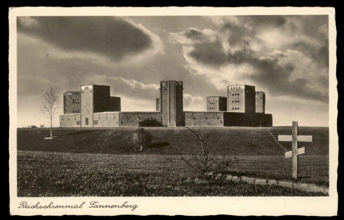 3rd Reich Germany Hindenburg Grave Tannenburg Memorial RPPC Card USED ...