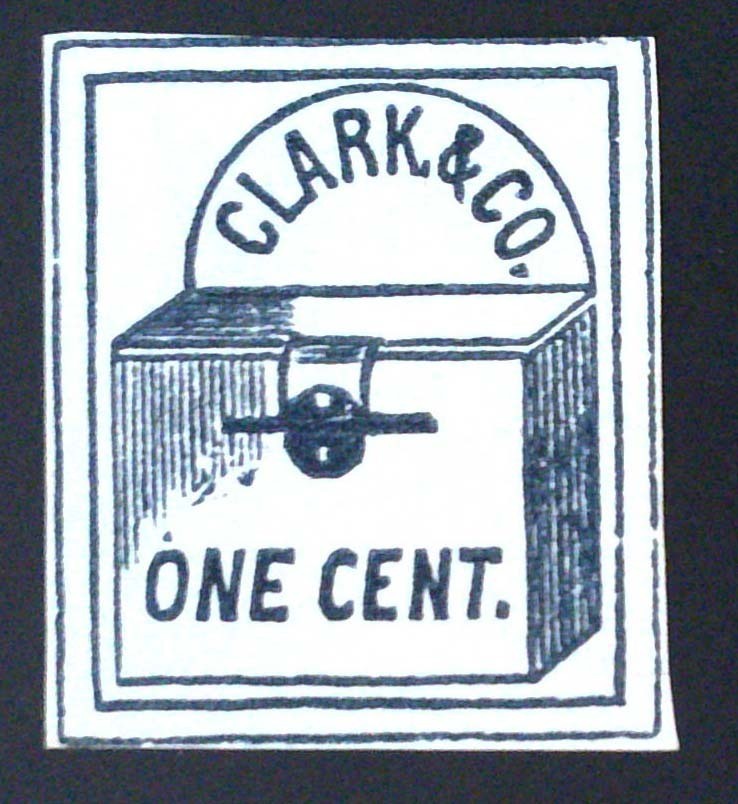 Scott#48L Local - L116 Design - Forgery B - Clark & Co., NY | United ...