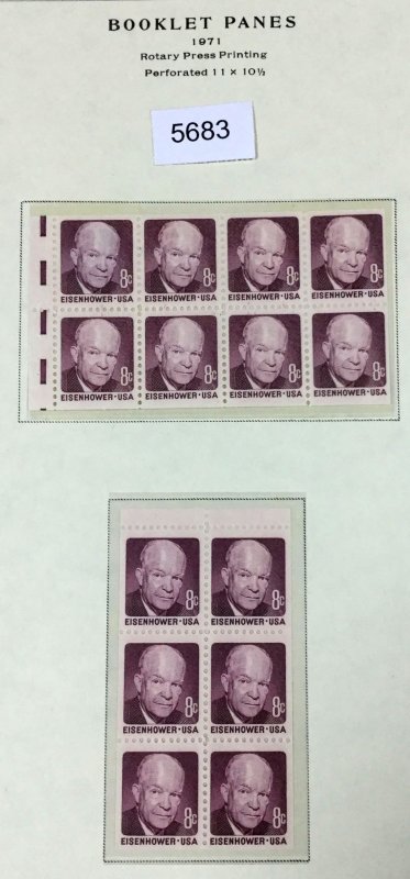 US Stamps 1971 Mint OG NH Booklet Panes Collection LOT #5683 | United ...