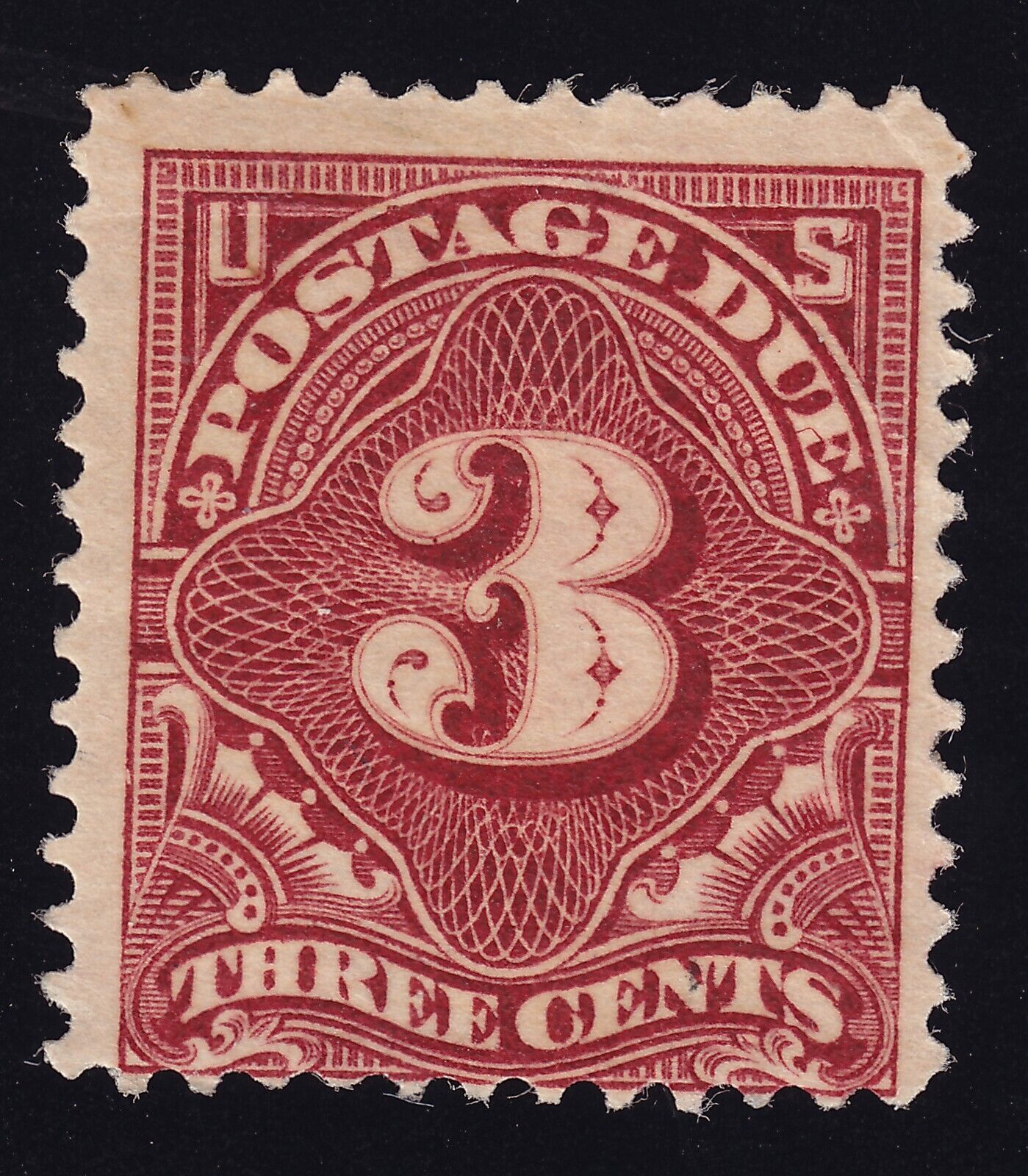 US Scott J40 Mint partial gum Postage Due 3 cents Lot AUP0048 | United ...