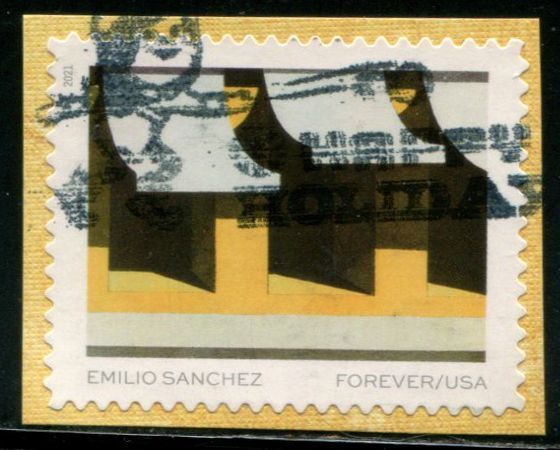 5594 (55c) Emilio Sanchez SA, used on paper | United States, General ...